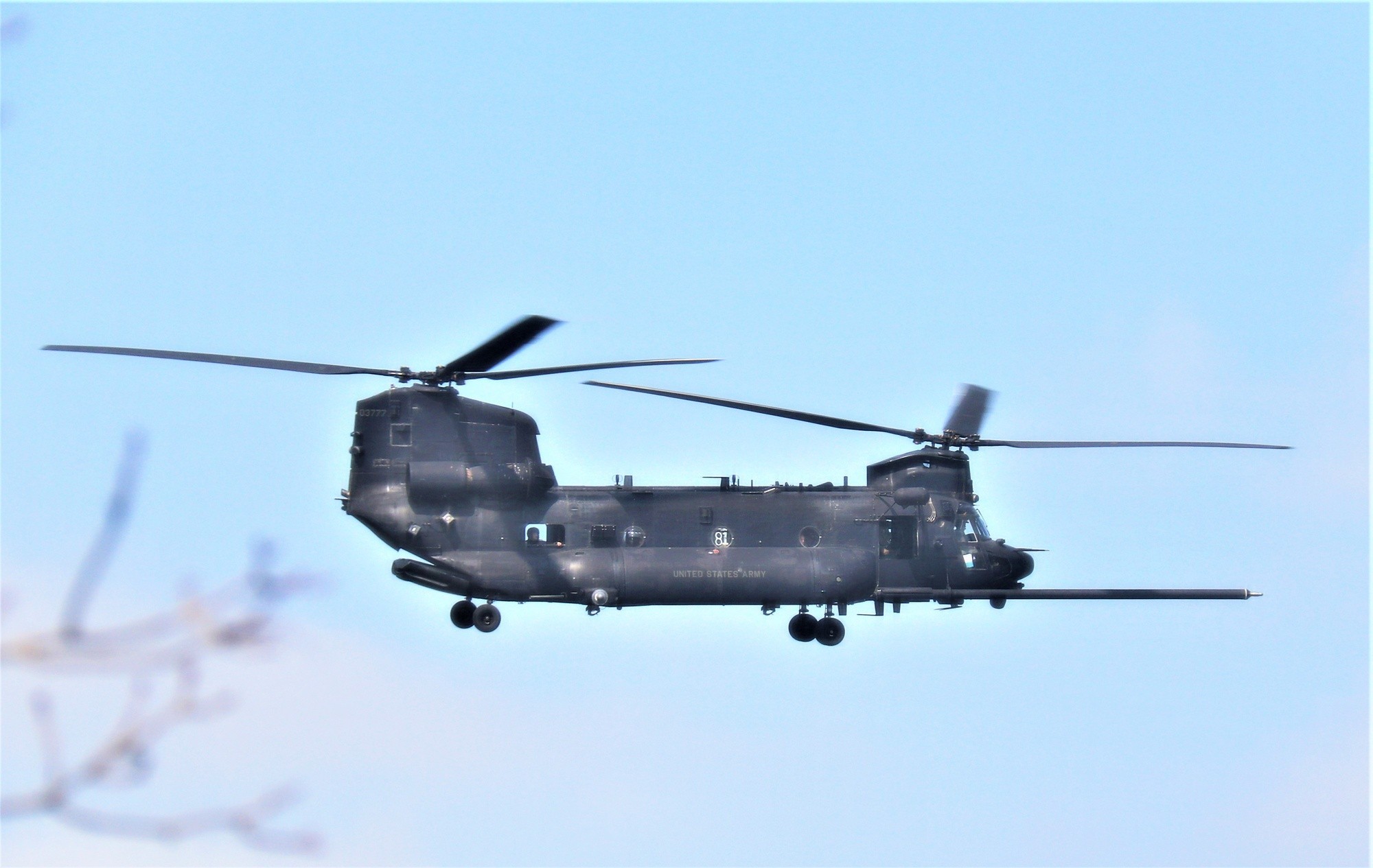 CH-47s support training for Iowa Army engineer troops at Fort McCoy ...