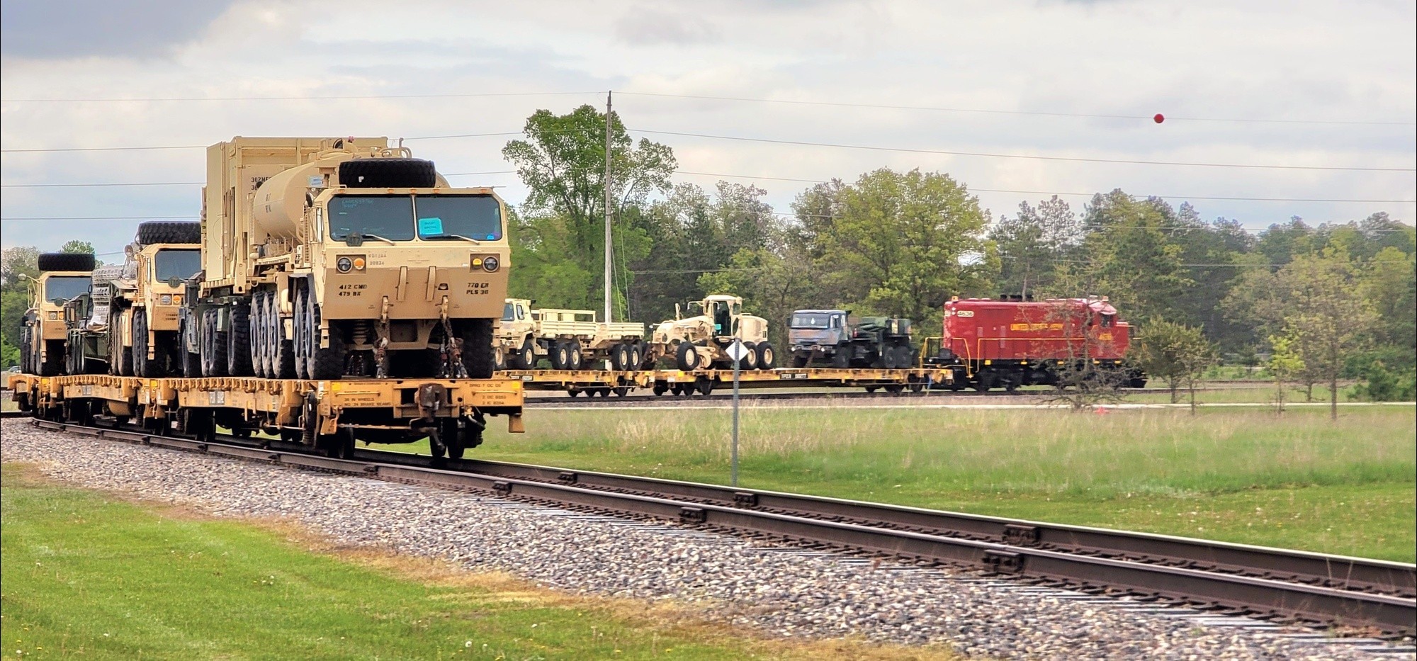 Photo Story: Fort McCoy supports first major rail movement of 2023 ...