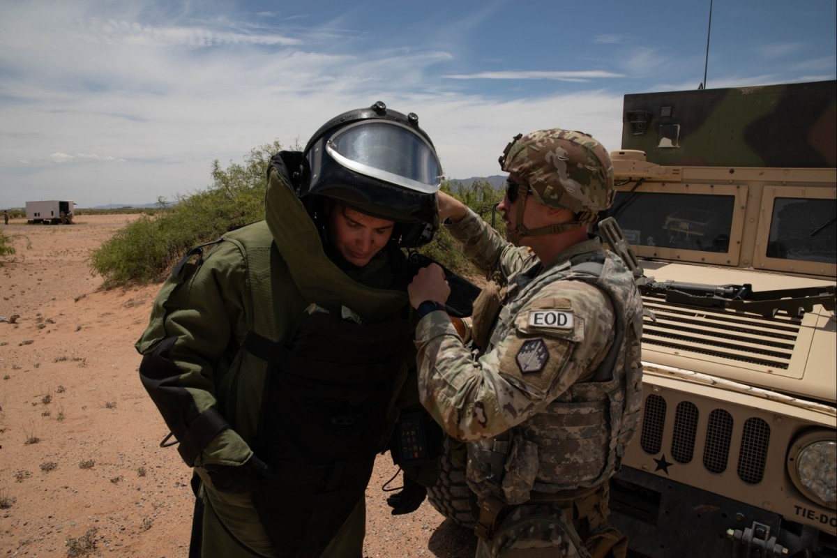 741st Ordnance Company's (EOD) elite training prepares Soldiers for ...