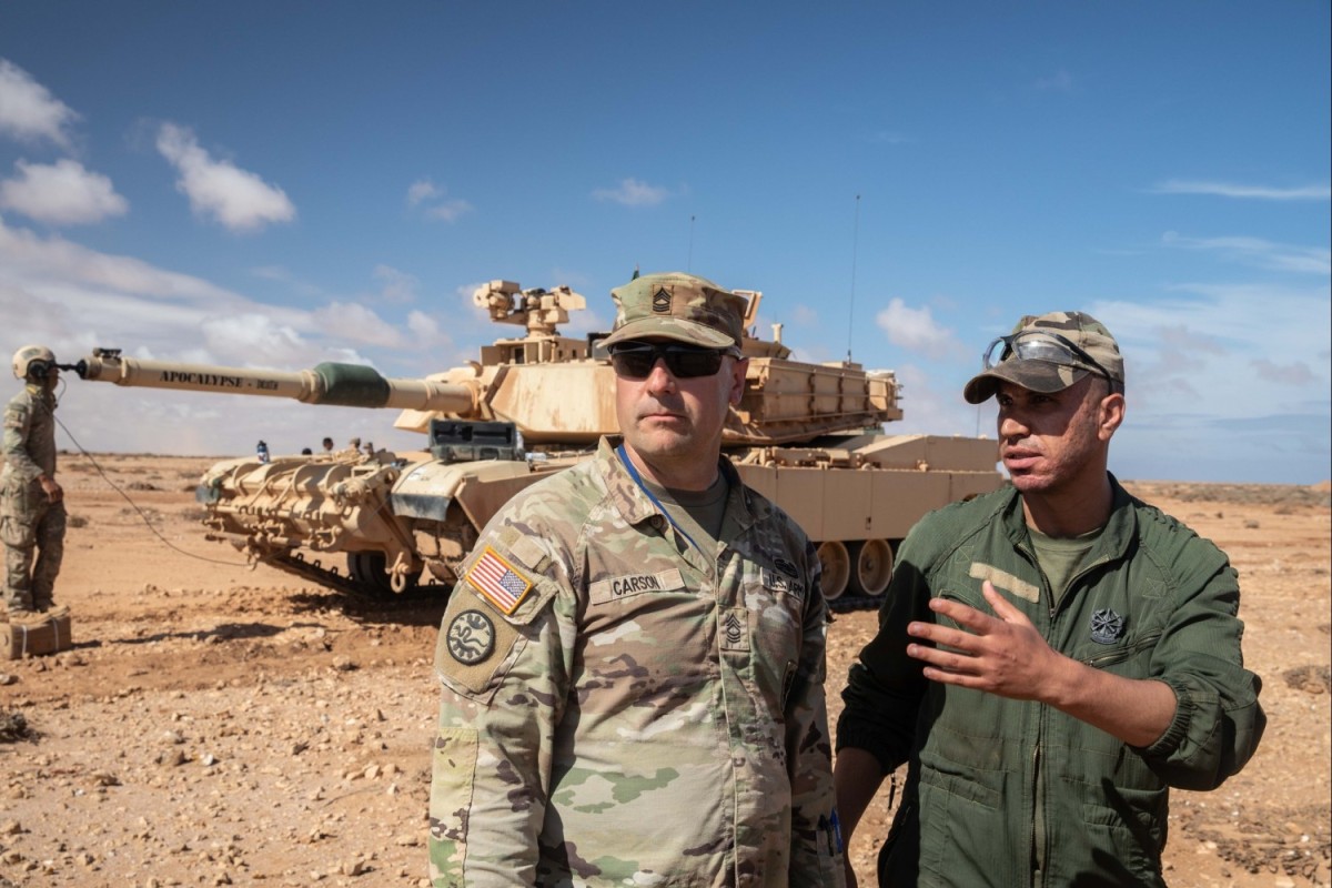 African Lion 23: Oregon Army National Guard conducts Tank Gunnery with ...