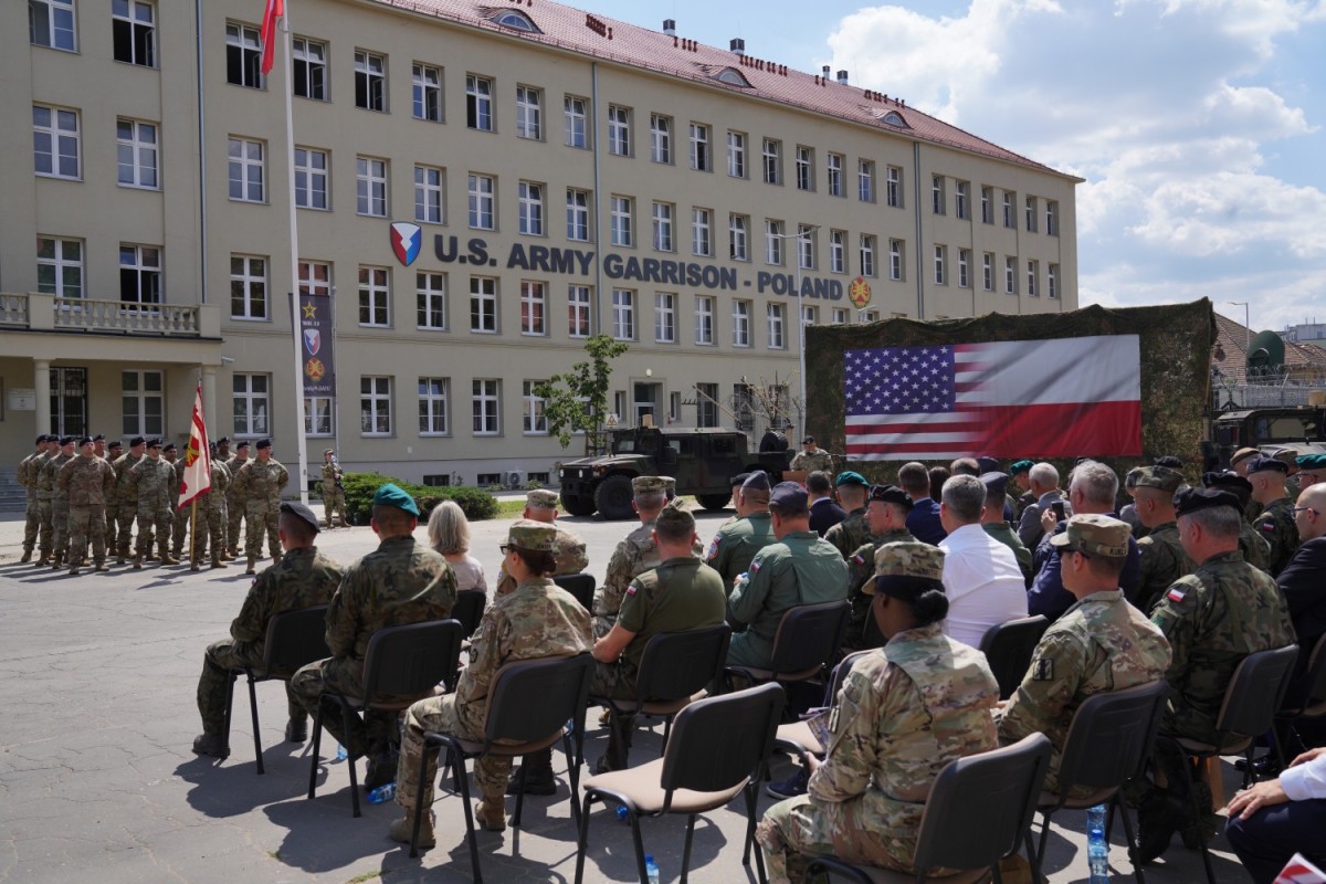 USAG Poland Change of Command | Article | The United States Army