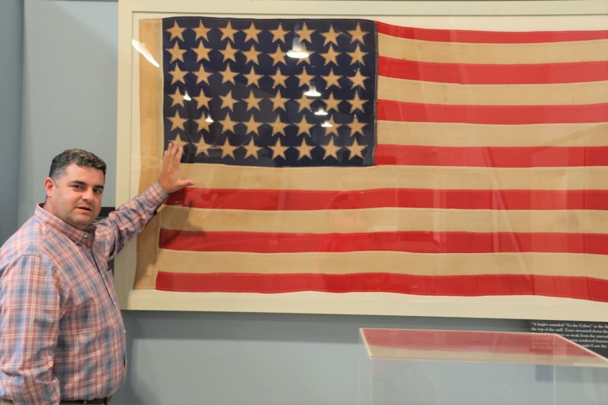 Air Defense Artillery artifacts display during TRADOC 50th Anniversary ...