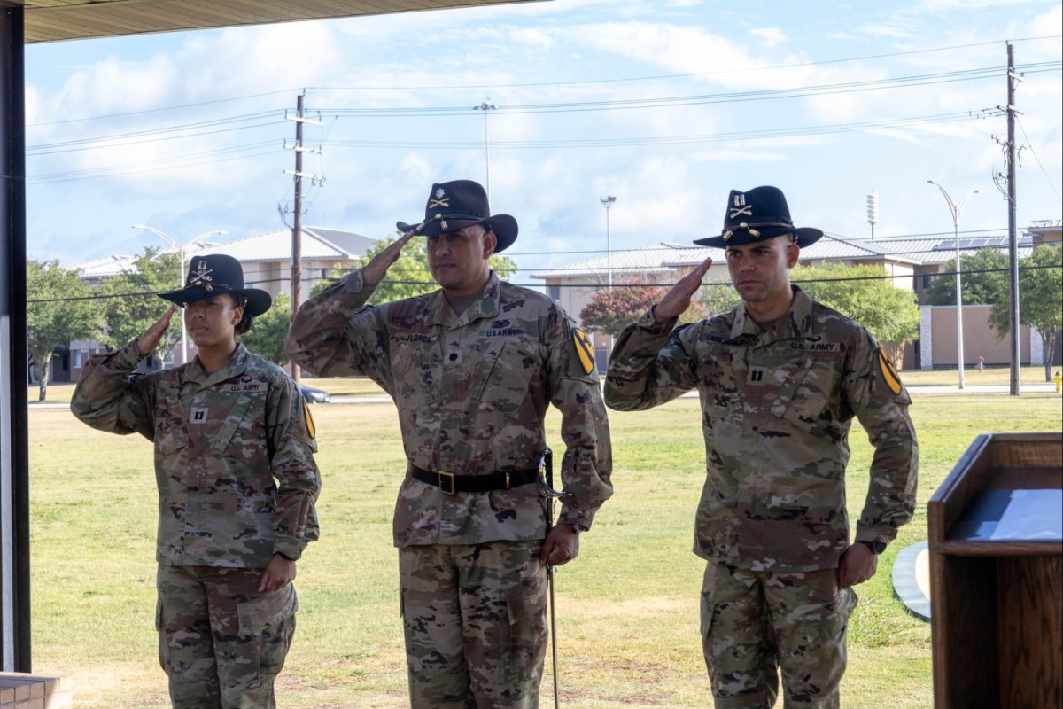 Pegasus Troop Change of Command Sets Standard For Unit Integration ...