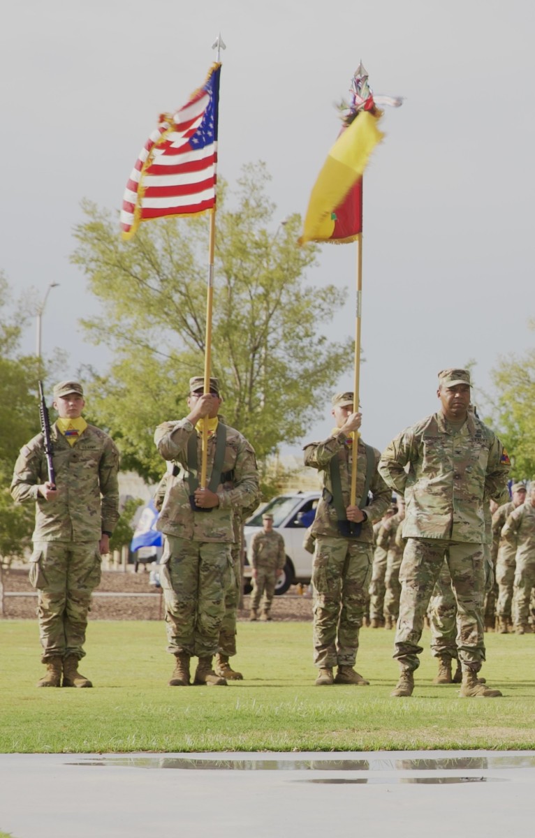 Casing of the Colors: The Iron Brigade Begins Deployment to Europe ...