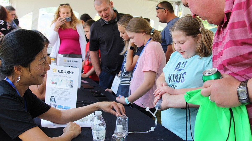 DEVCOM CBC Volunteers Promote STEM at Local Science Festival | Article ...