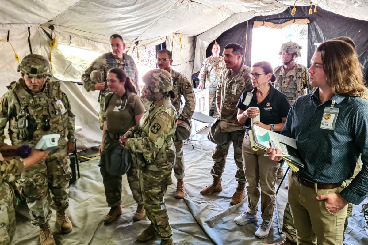 Warfighter Brain Health team tests tech during Global Medic | Article ...