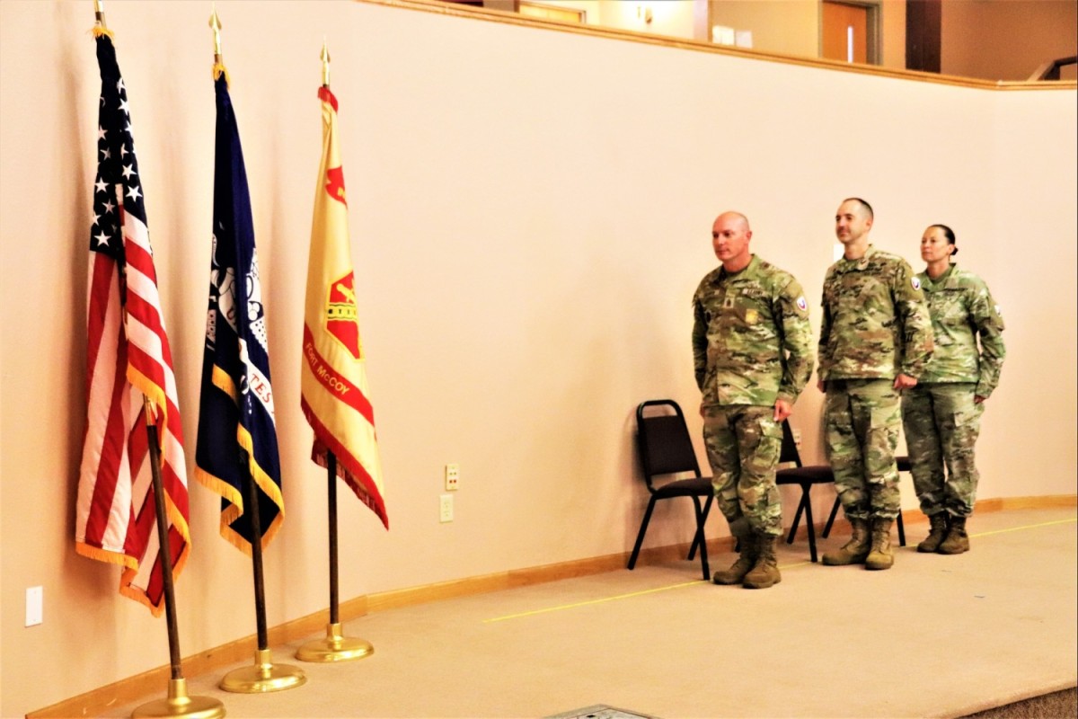 Photo Story: New Fort McCoy Garrison CSM takes charge during change-of ...