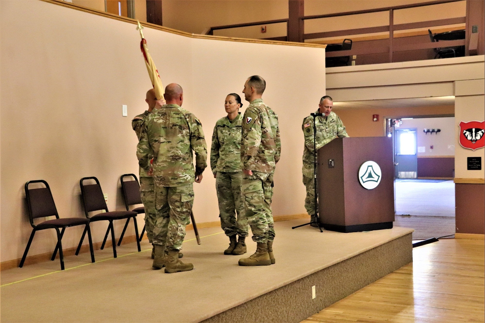 Photo Story: New Fort McCoy Garrison CSM takes charge during change-of ...