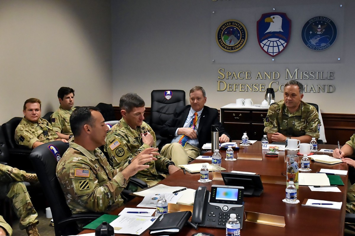 UK space leader visits SMDC | Article | The United States Army