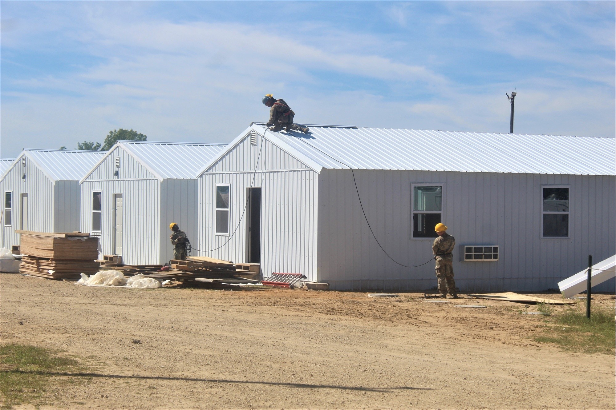 Ongoing troop project creating office buildings sees more work by Army ...