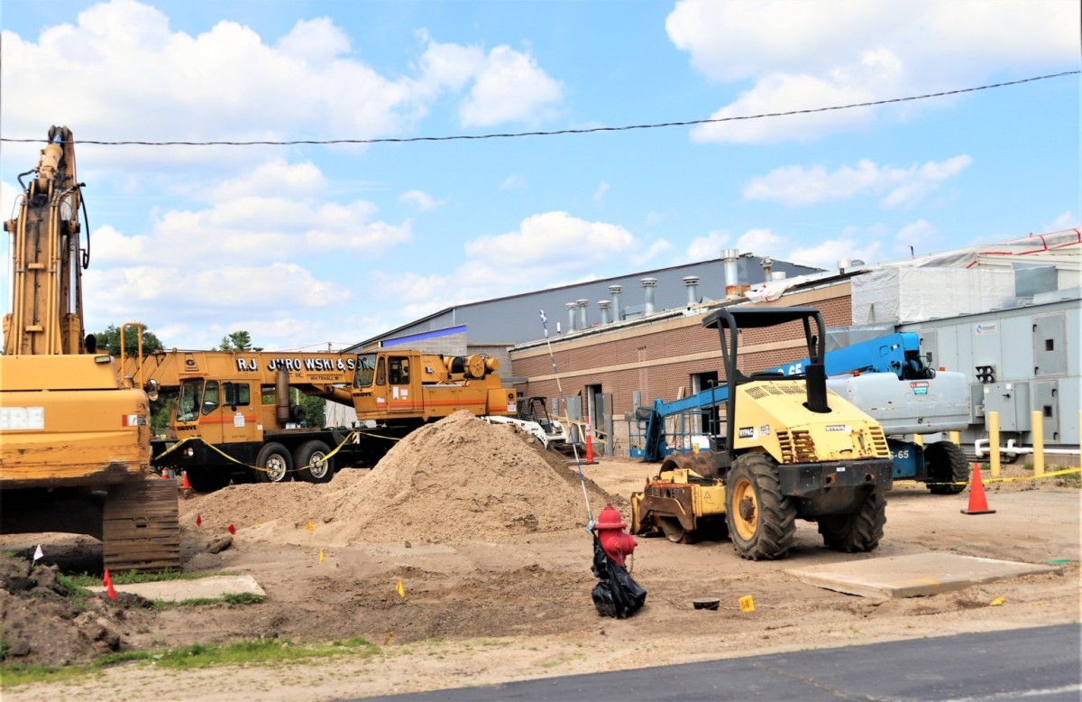 Fort McCoy’s fitness center renovation continues; progress continues ...