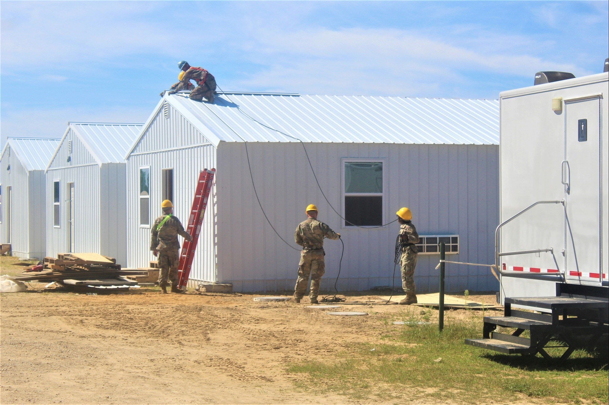 Ongoing troop project creating office buildings sees more work by Army ...