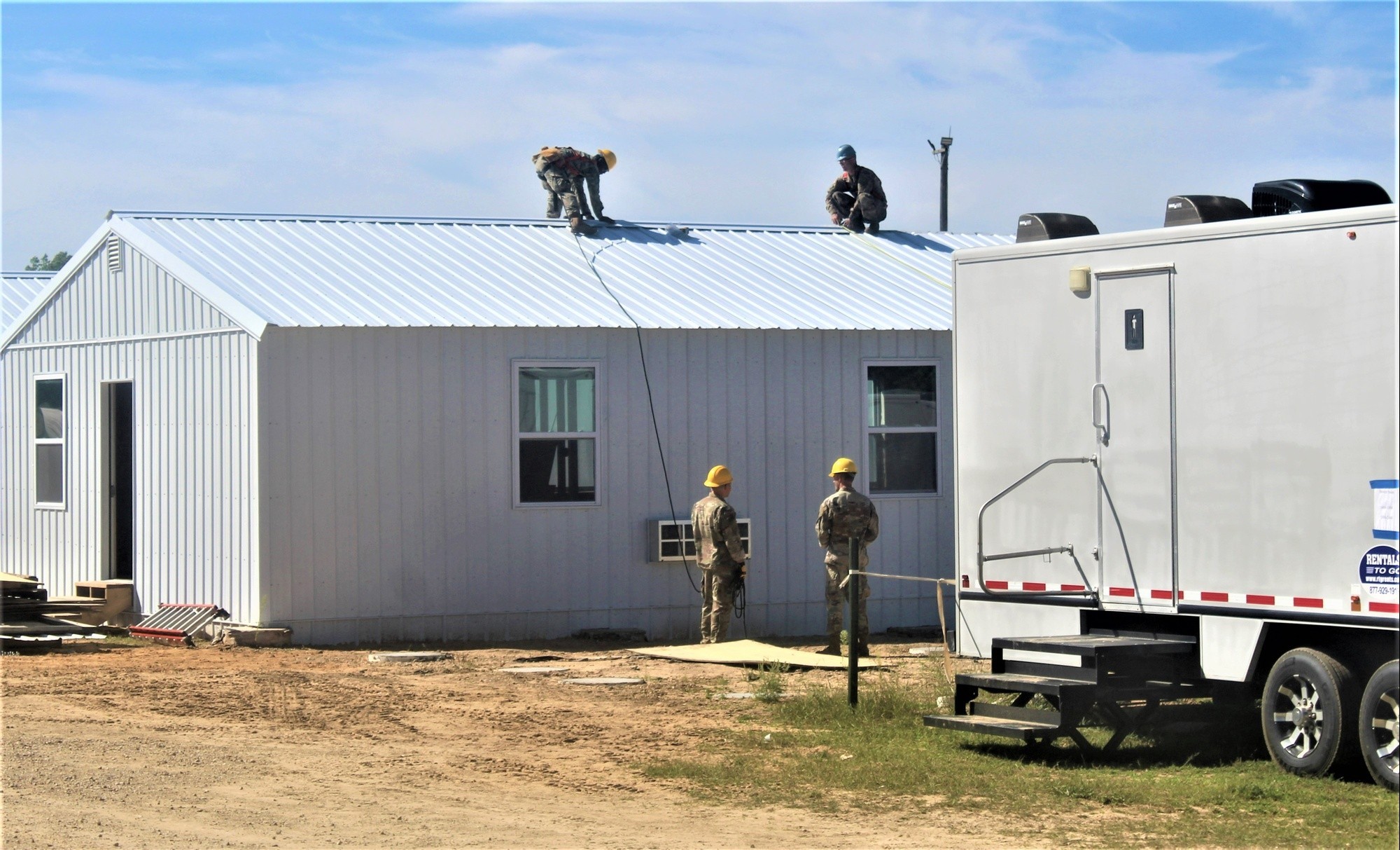 Ongoing troop project creating office buildings sees more work by Army ...