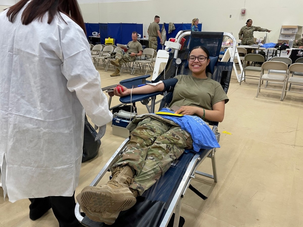 Armed Services Blood Program Blood Drive held at Fort Riley | Article ...