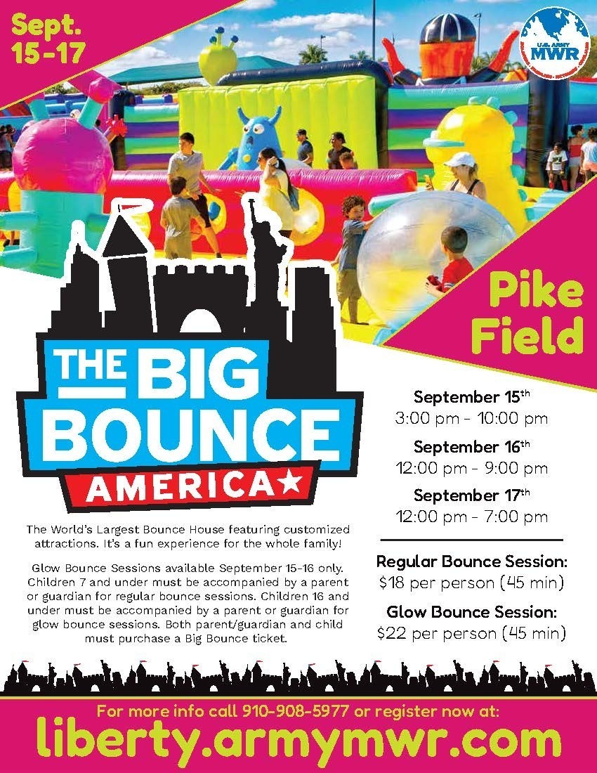 Fort Liberty is bouncing into a weekend of fun | Article | The United ...