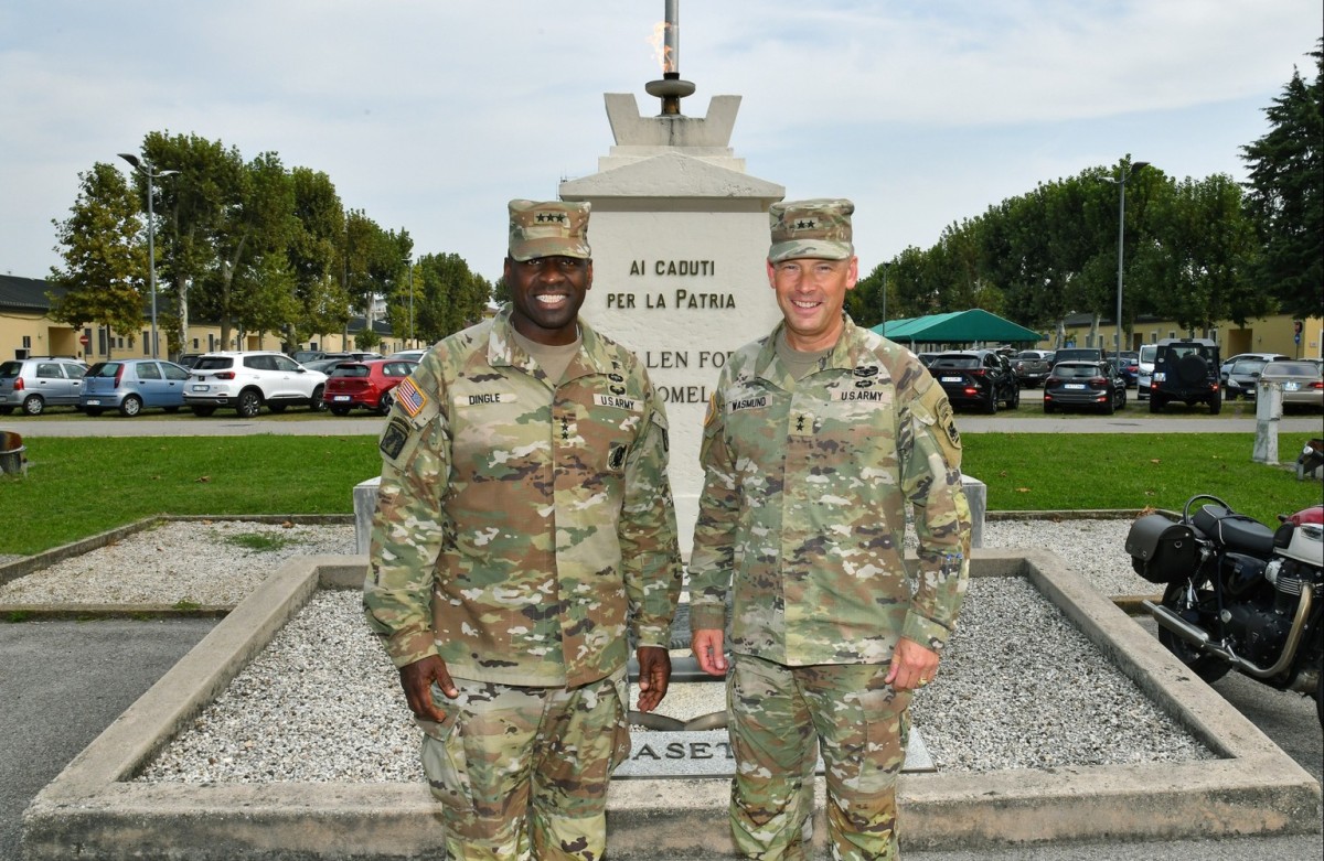A focus on collaboration: Lt. Gen. Dingle's visit to Vicenza Health ...