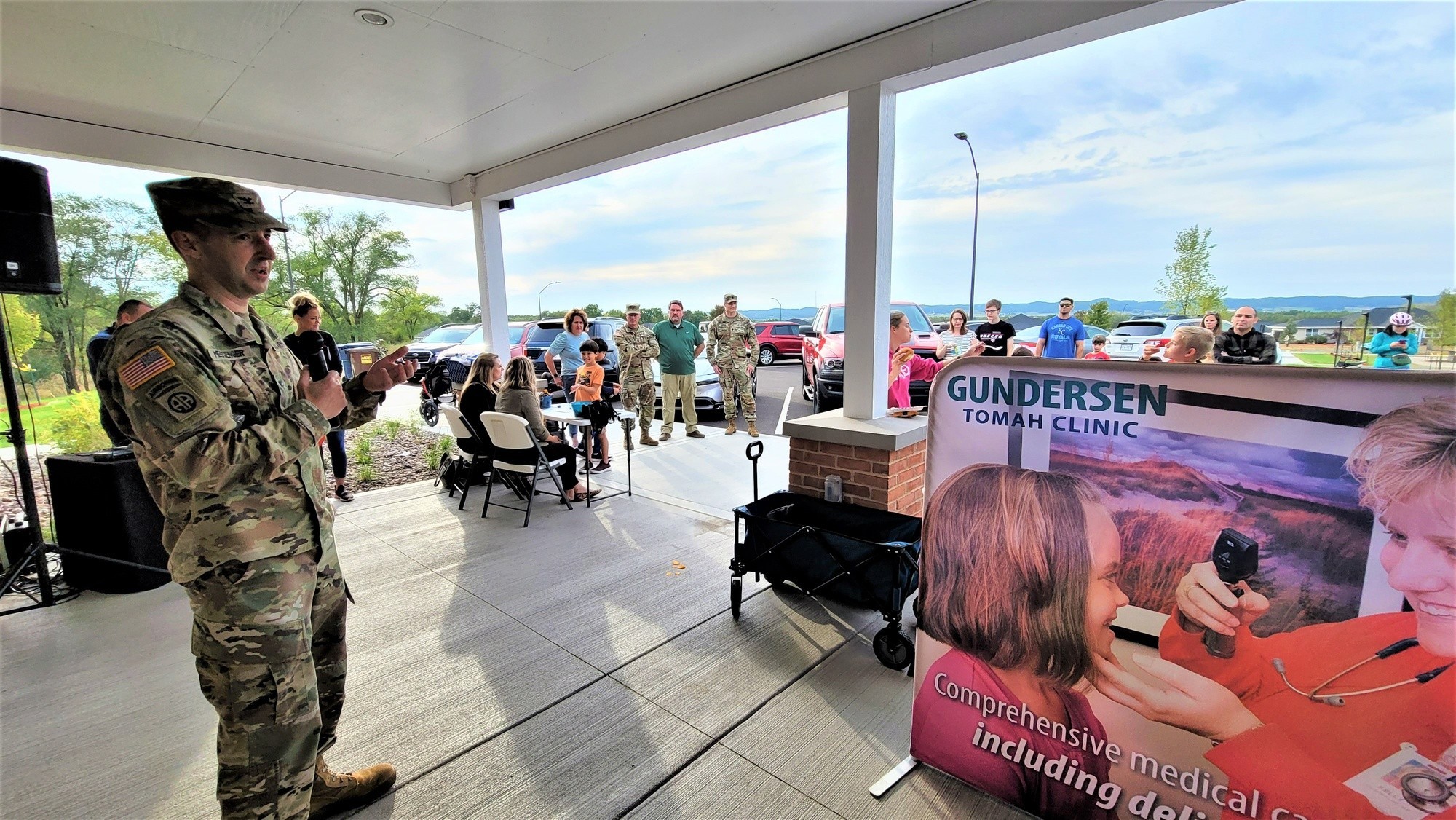 Military, family members enjoy a meal, fun during Military Appreciation ...