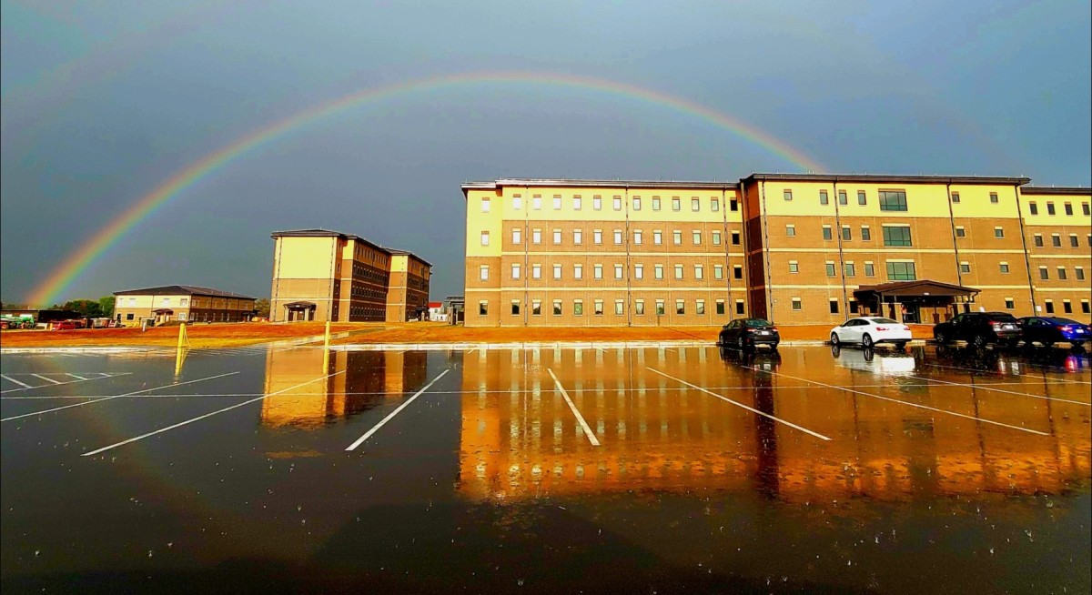 Photo Essay: Rainbow and new barracks at Fort McCoy | Article | The ...