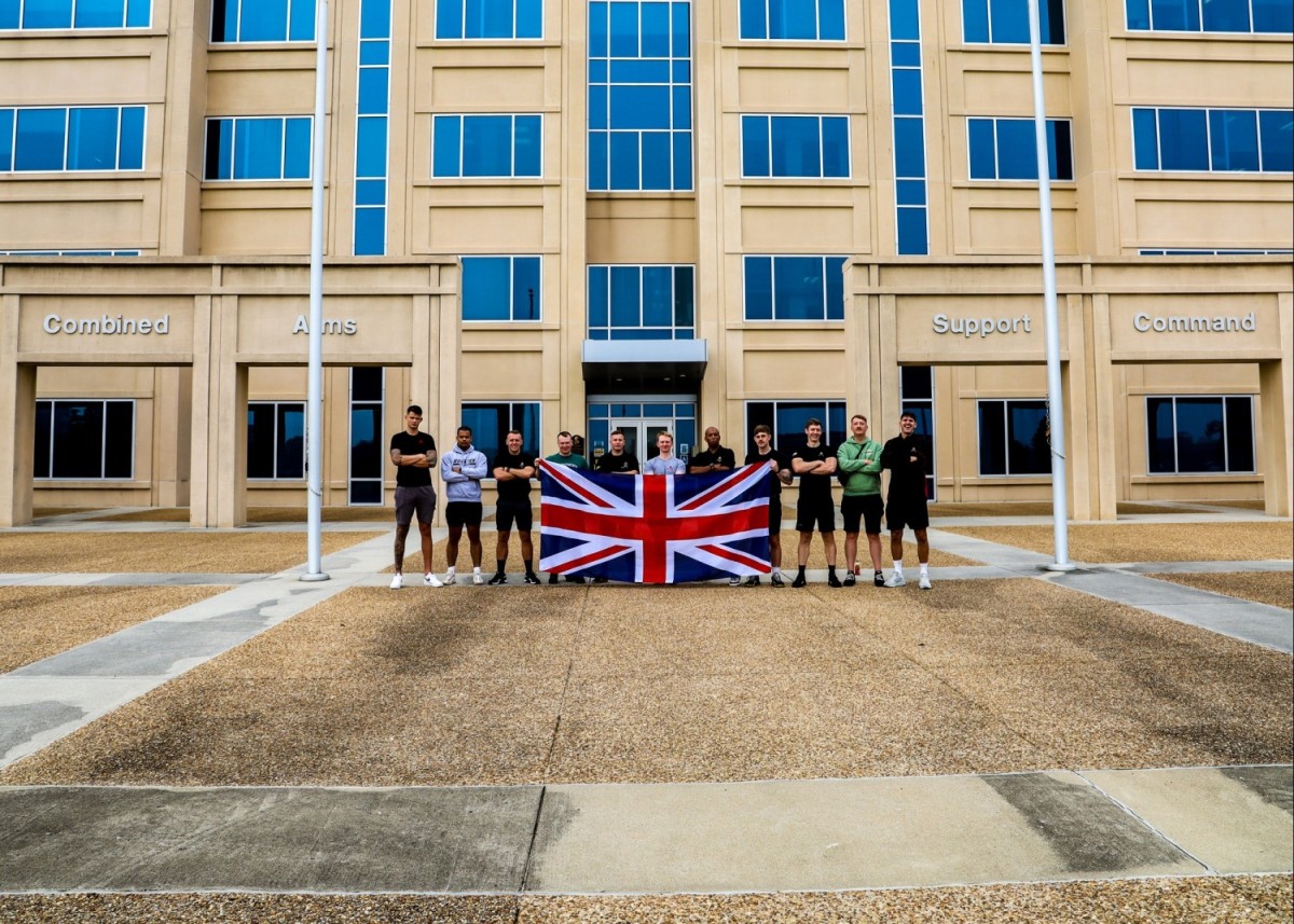 British Army physical trainers visit to build relationships through ...