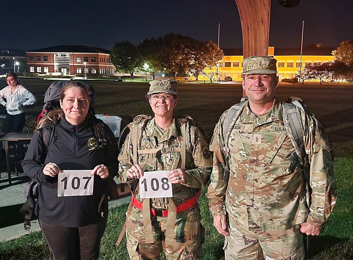 AMLC, USAMMA Soldiers take on Norwegian ruck march at Fort Detrick ...