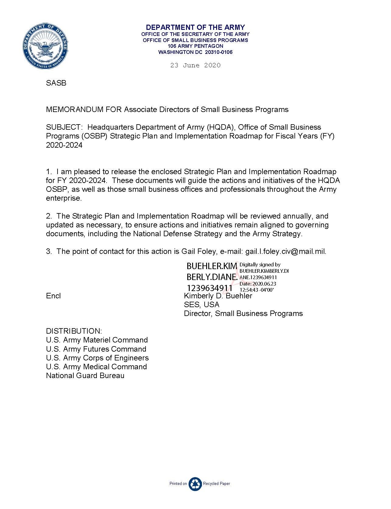 Office of Small Business Programs