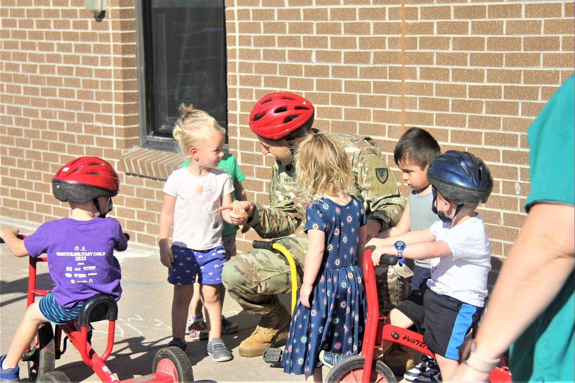 Photo Essay: Garrison commander visits Fort McCoy Child Development ...