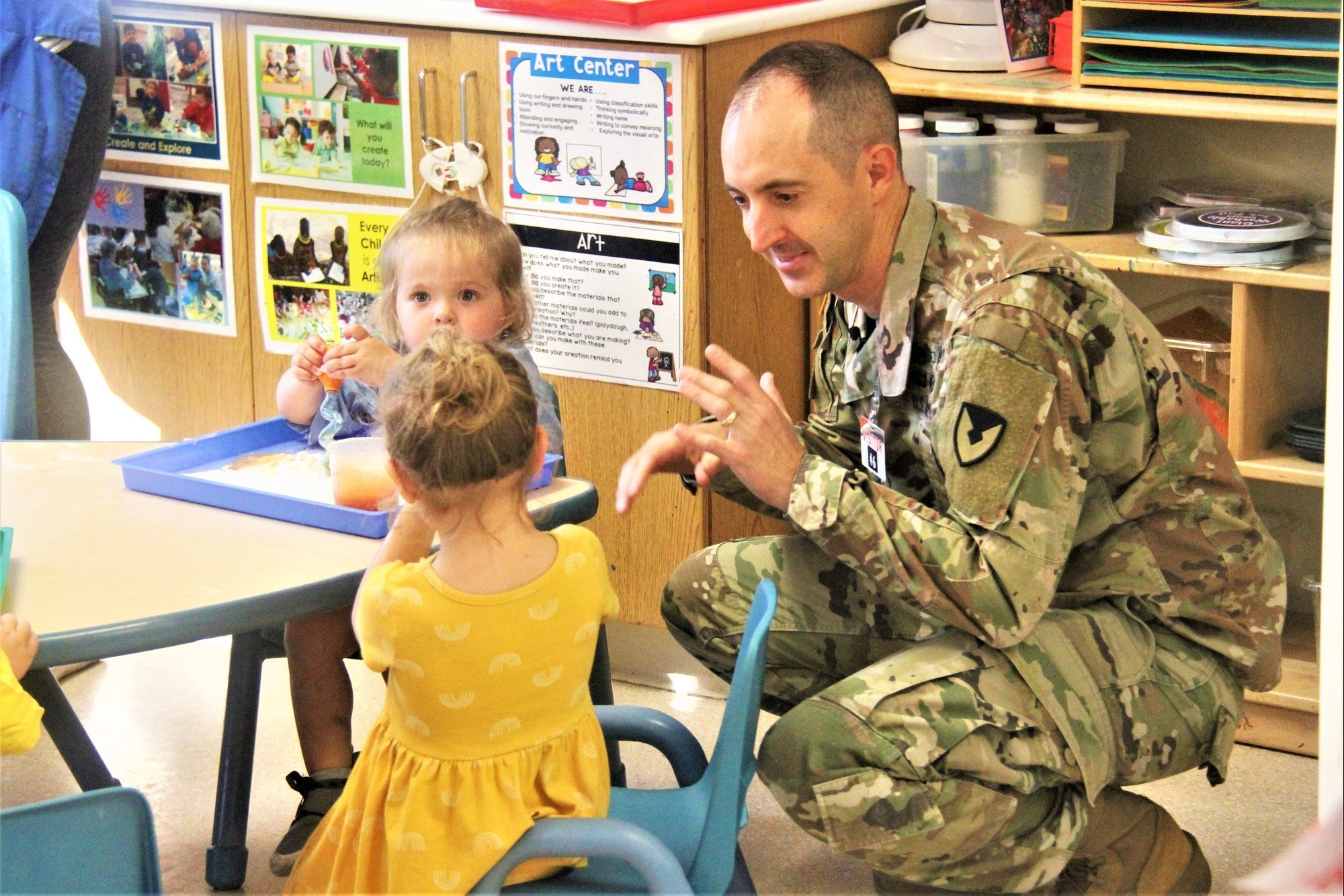 Photo Essay: Garrison commander visits Fort McCoy Child Development ...