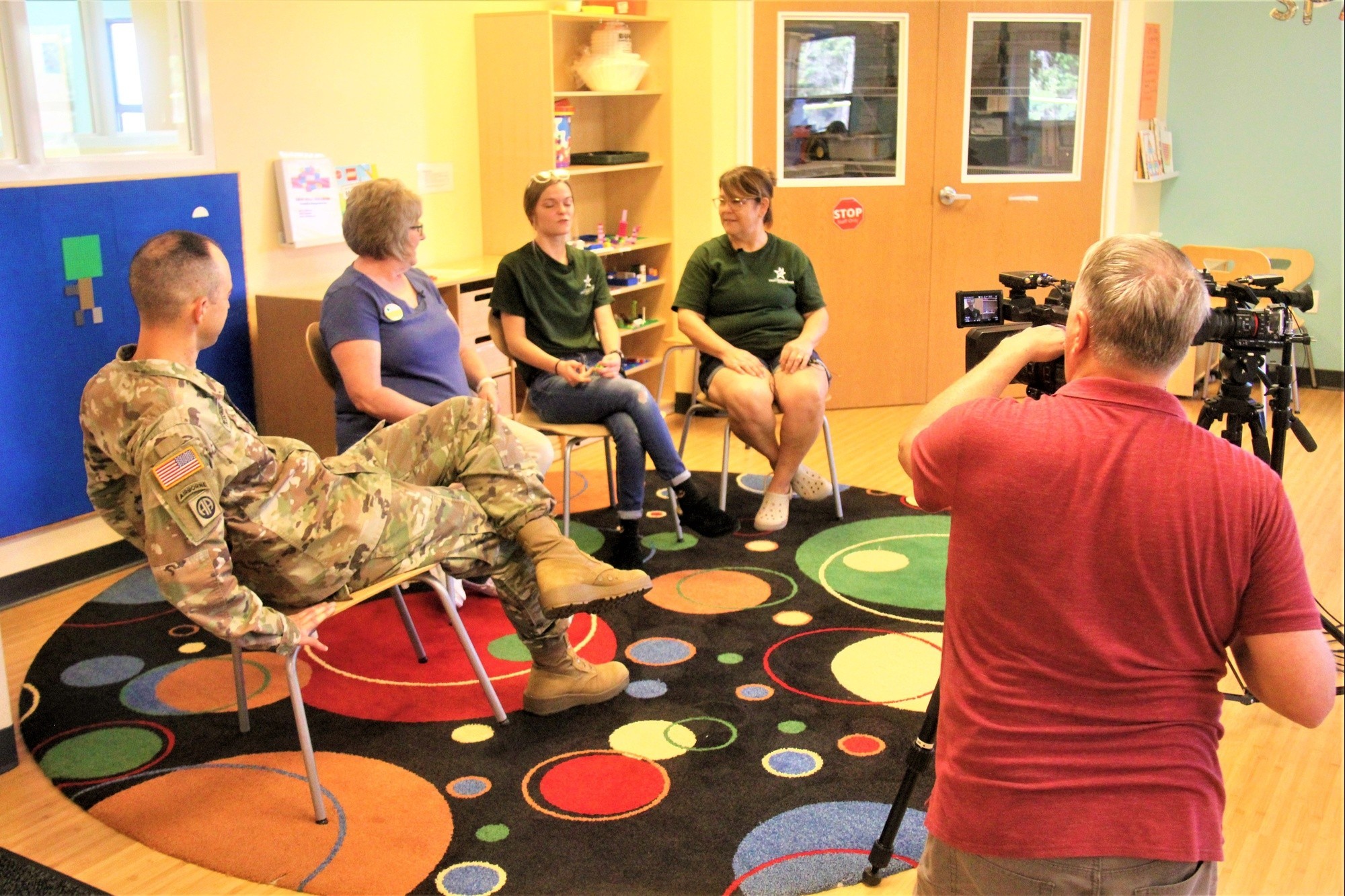 Photo Essay: Garrison commander visits Fort McCoy Child Development ...