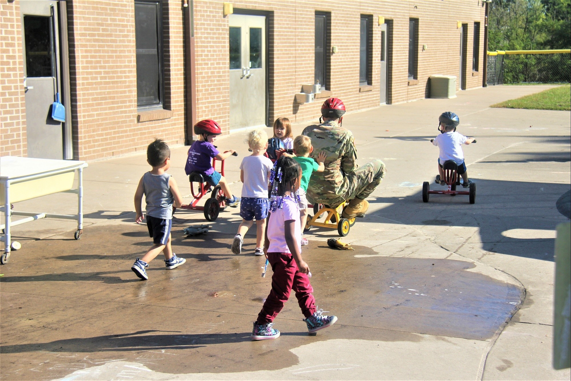 Photo Essay: Garrison commander visits Fort McCoy Child Development ...