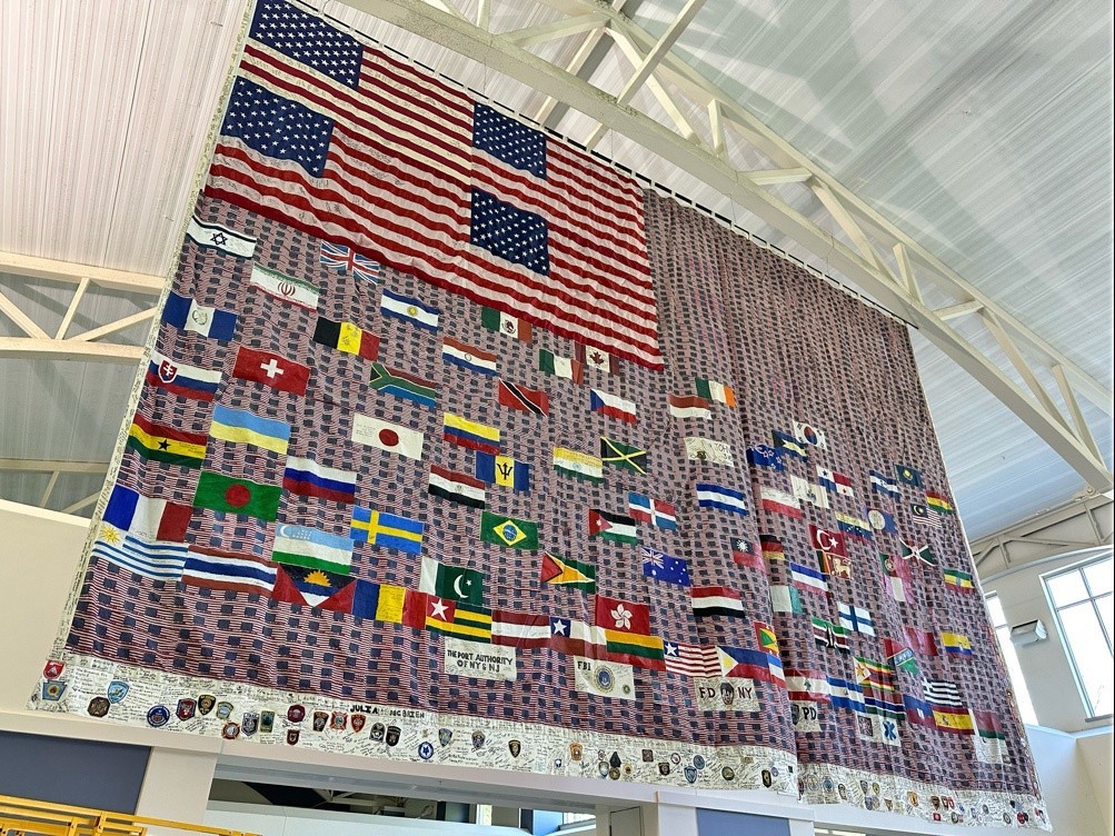 Handmade Flag Honoring 9/11 Victims on Display at Fort Campbell ...