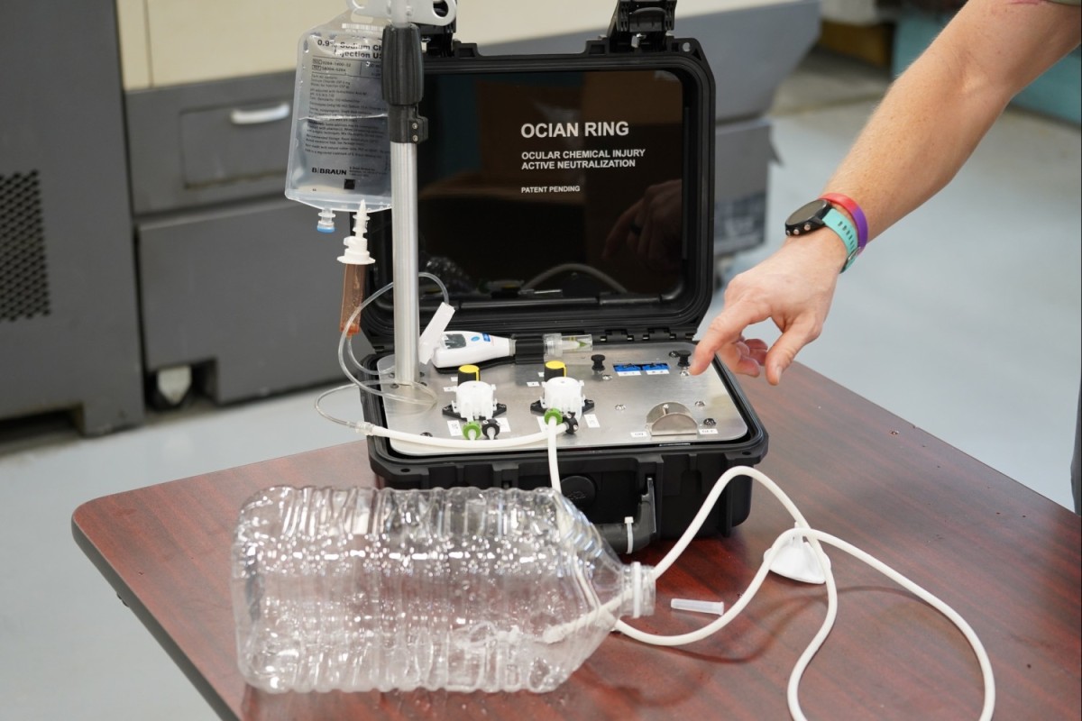 MRDC Developing Device to Prevent Loss of Sight from Chemical Damage ...