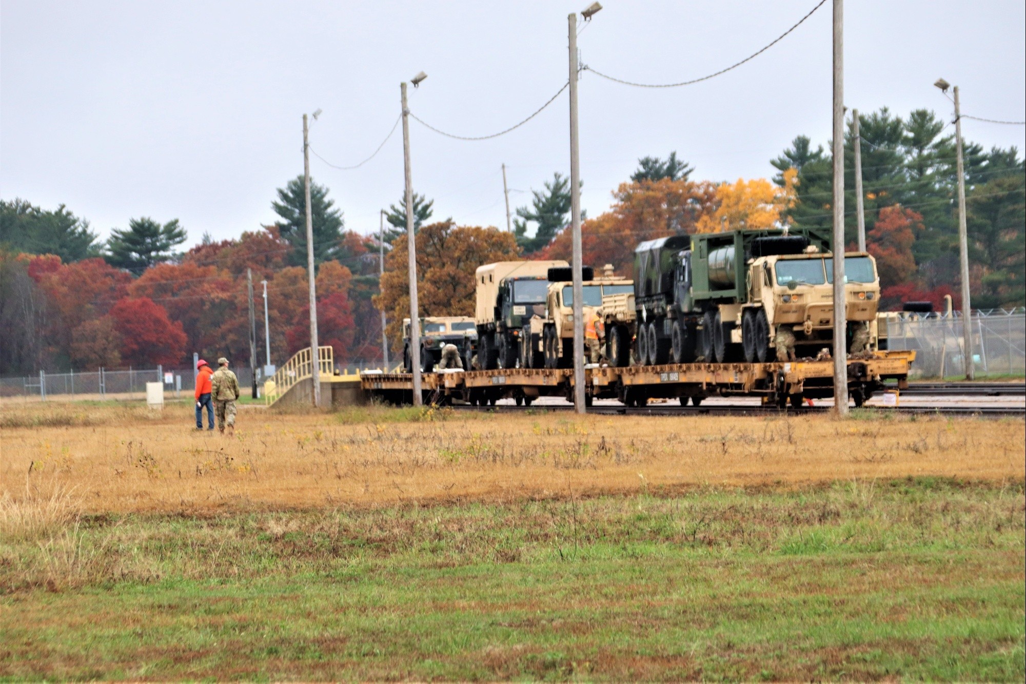 Wisconsin National Guard Soldiers complete rail training at Fort McCoy ...