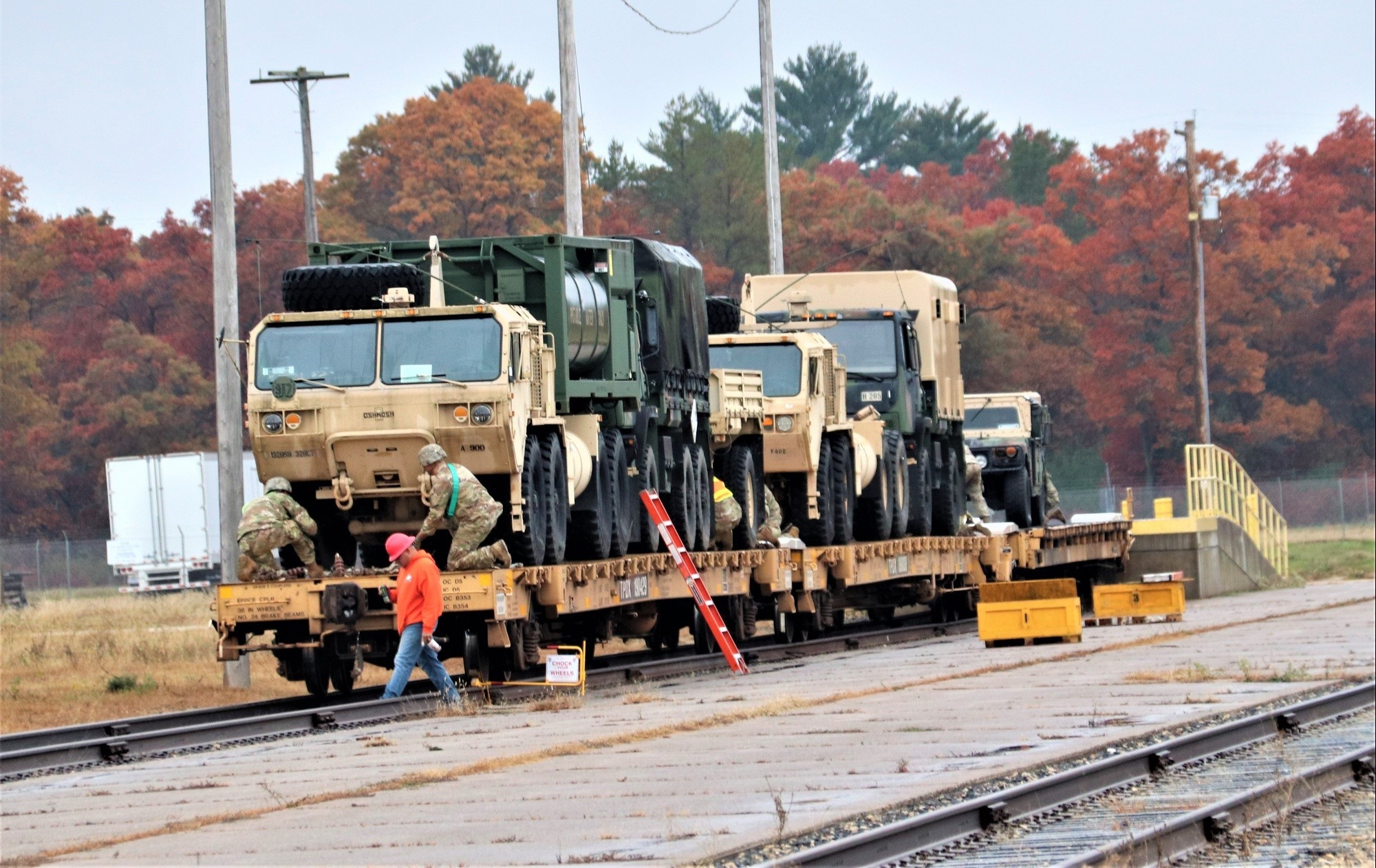 Wisconsin National Guard Soldiers complete rail training at Fort McCoy ...