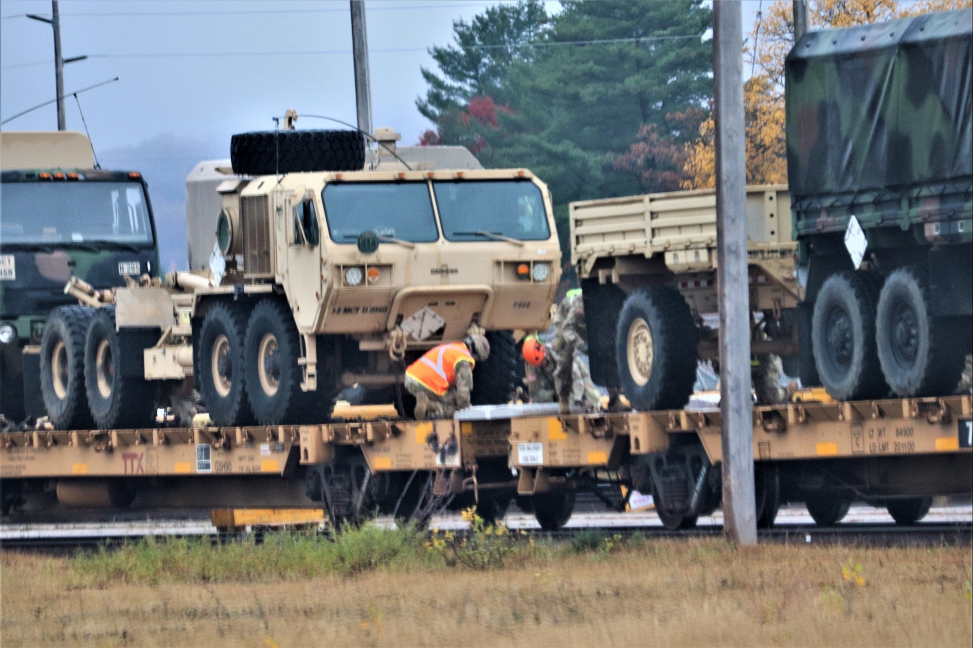 Wisconsin National Guard Soldiers complete rail training at Fort McCoy ...