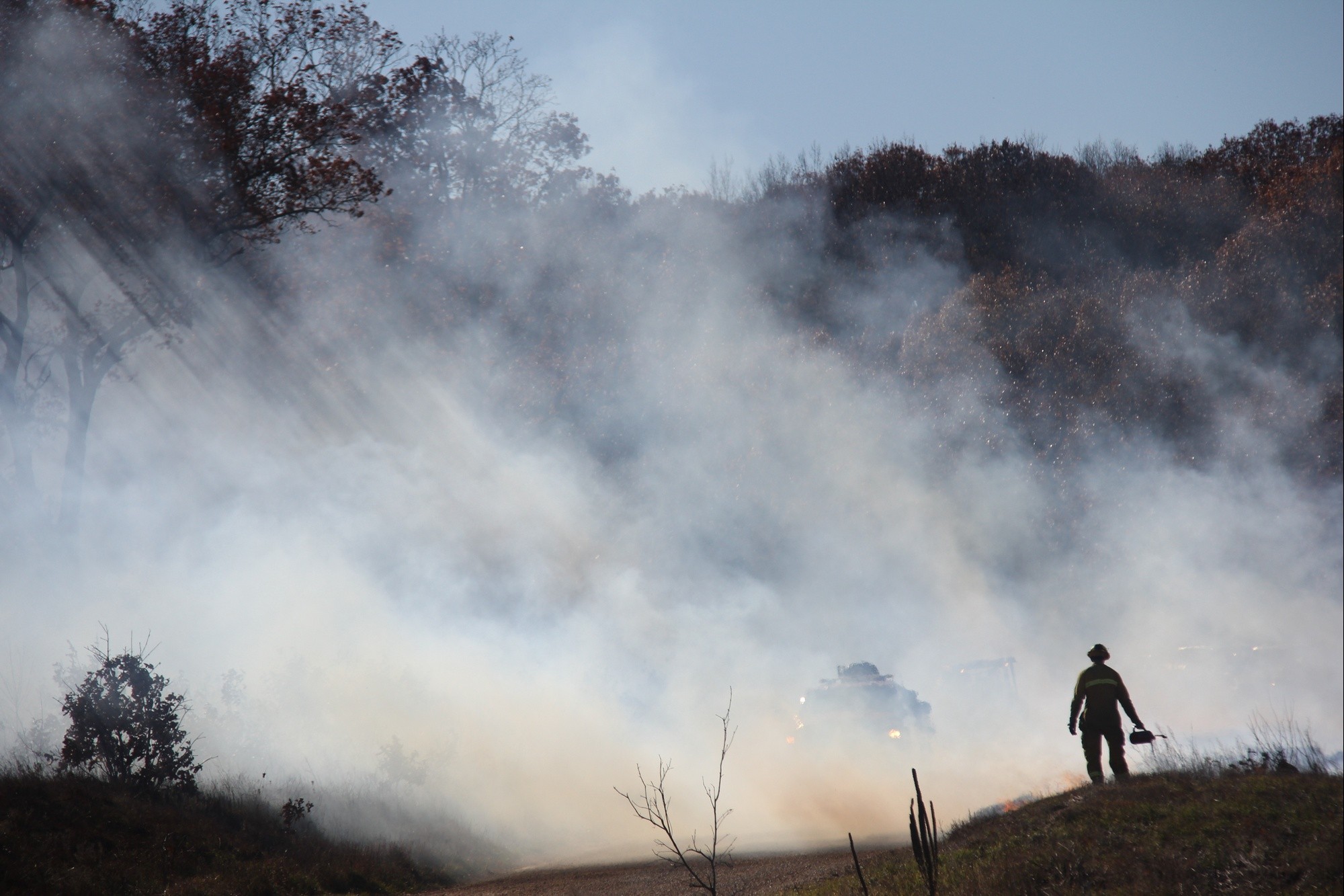 Photo Story: Fort McCoy prescribed burn team manages mid-November ...