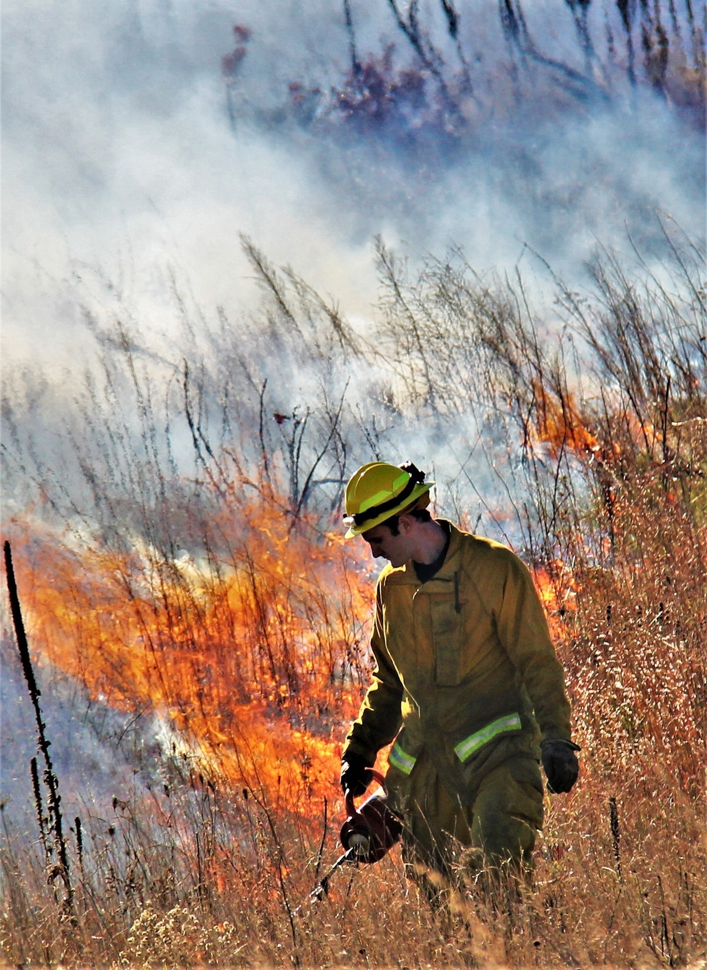 Photo Story: Fort McCoy prescribed burn team manages mid-November ...