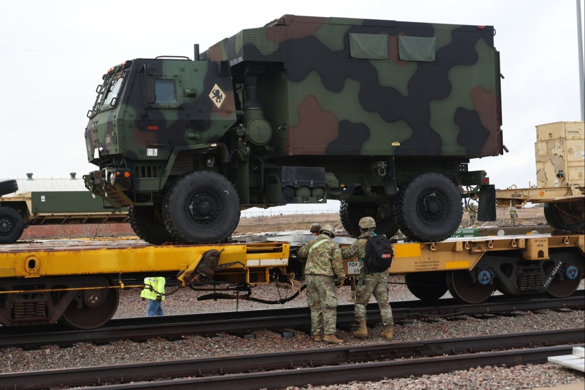 Fort Sill units display task force readiness on rails for exercise ...