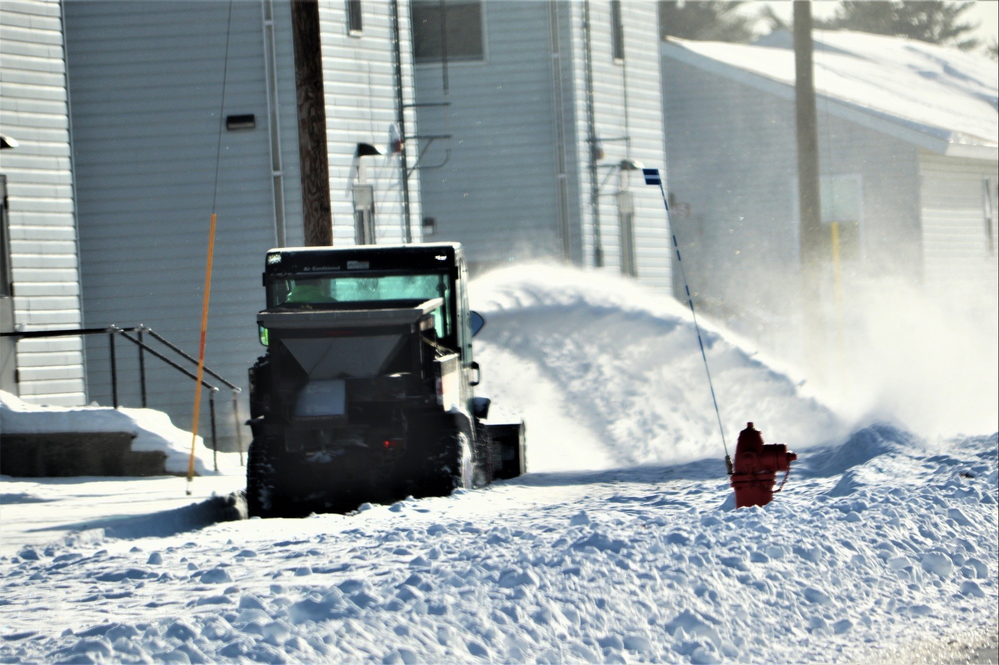 Photo Story: January 2024 snow-removal operations at Fort McCoy, Part ...