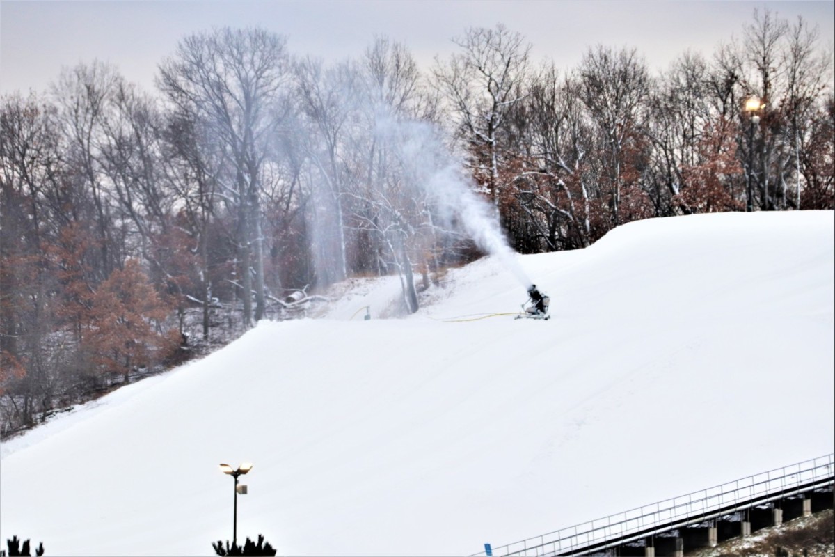 Photo Story: Snowmaking at Fort McCoy's Whitetail Ridge Ski Area ...