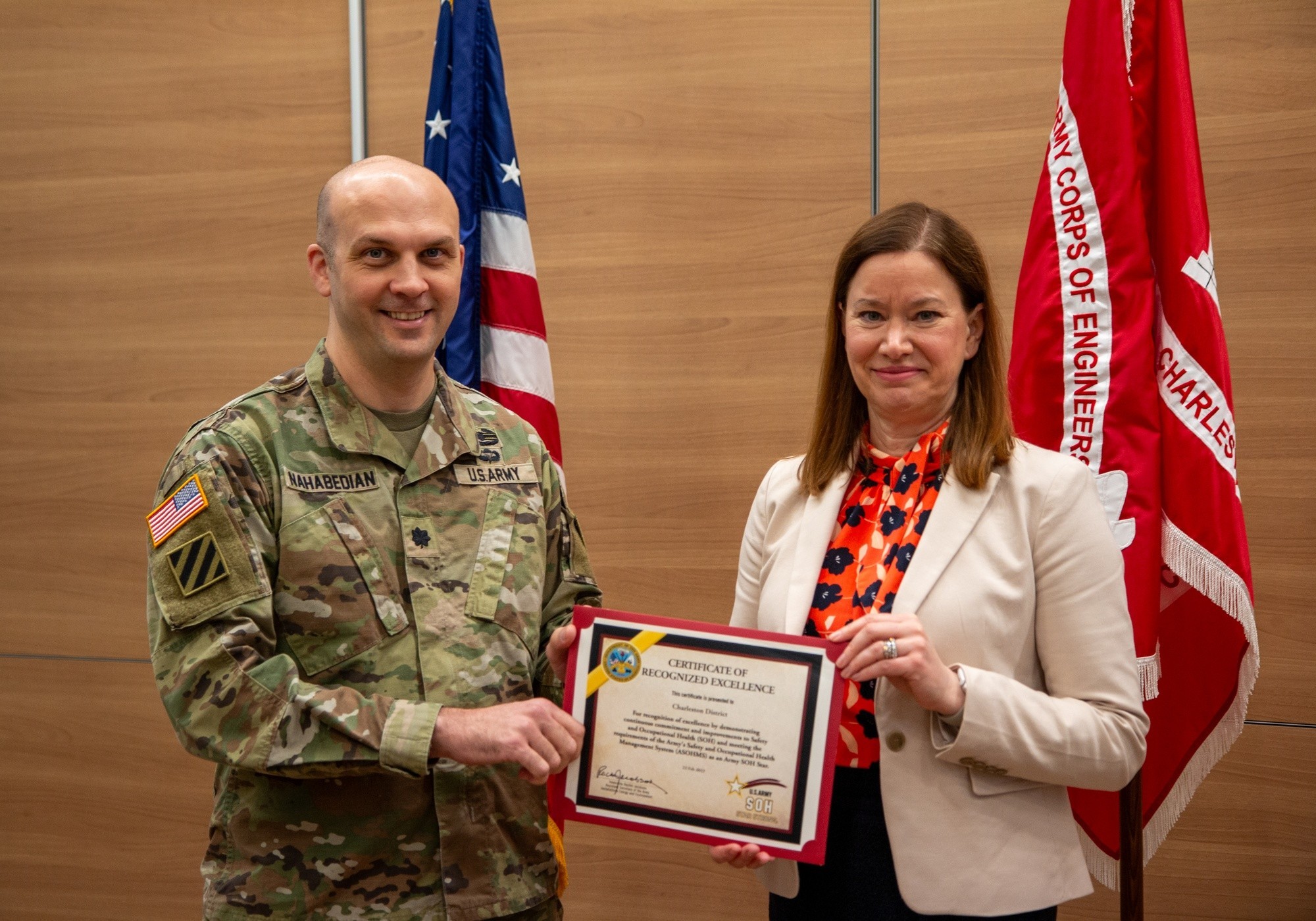 U.S. Army Corps of Engineers Charleston District Awarded Army Safety ...