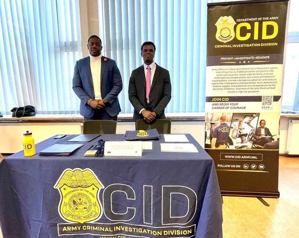 Army CID Connects With Their Community at the Wiesbaden Job Fair ...