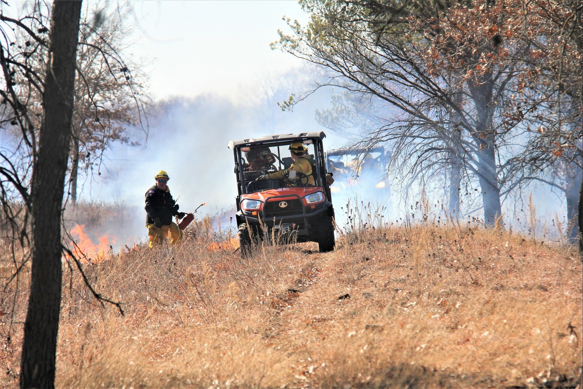 Photo Story: Fort McCoy prescribed burn team holds their first ...