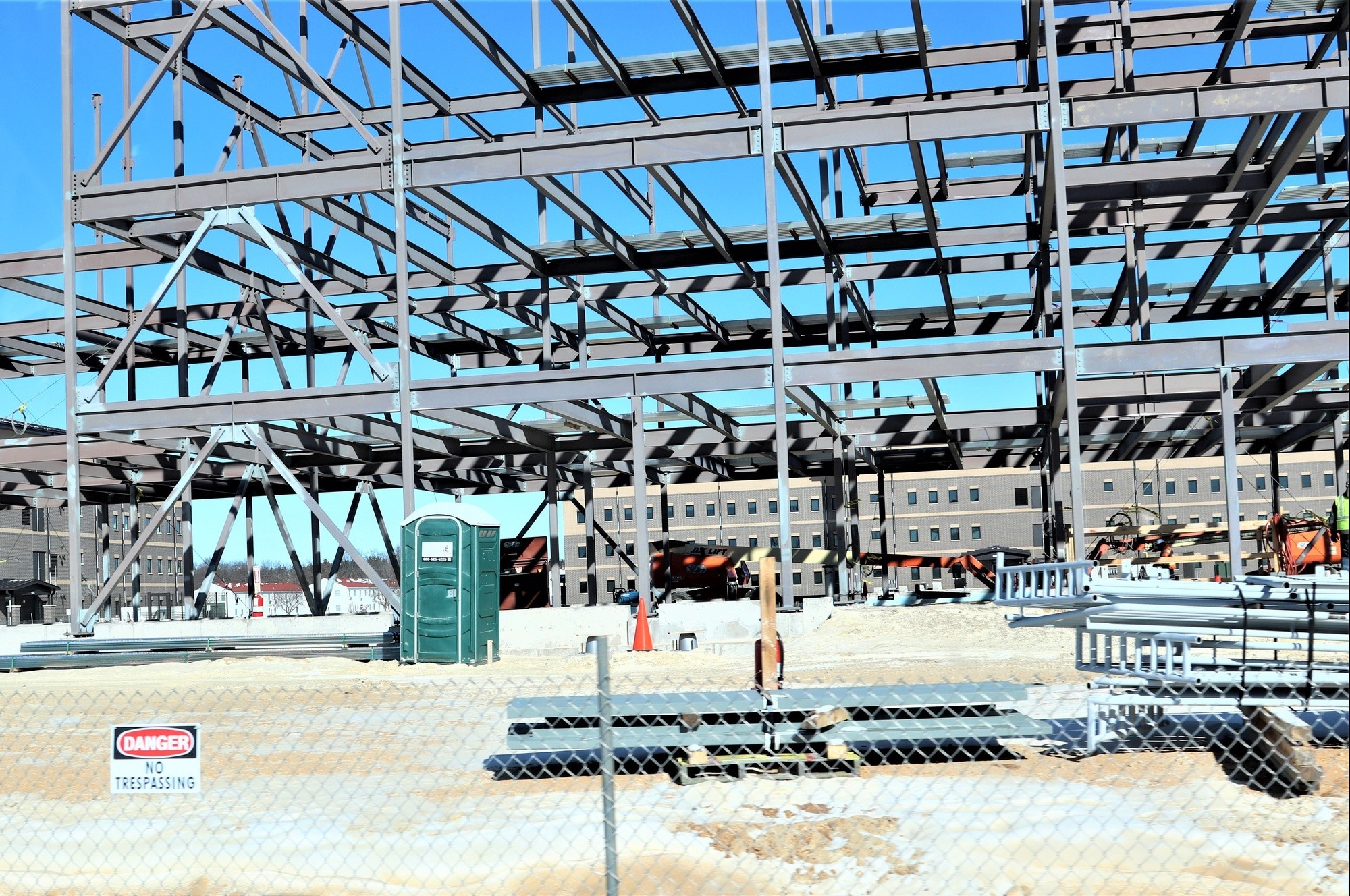 Photo Story: February 2024 barracks construction operations at Fort ...