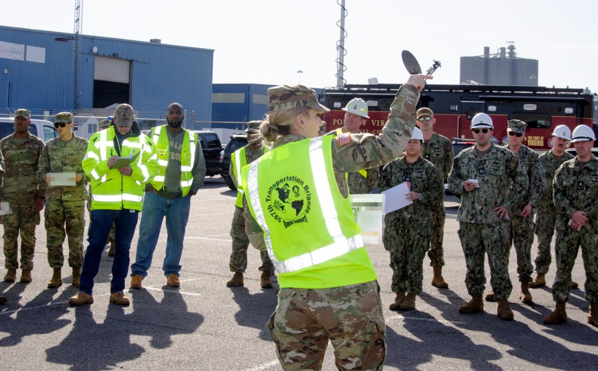 Logistics officers, Transportation NCOs, lead joint operation at ...