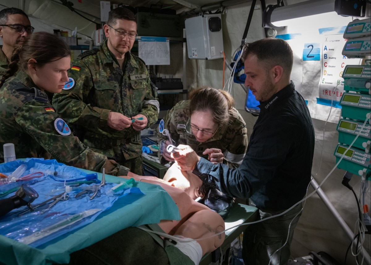 Medical Support Unit - Europe adds strength to Allied Spirit | Article ...
