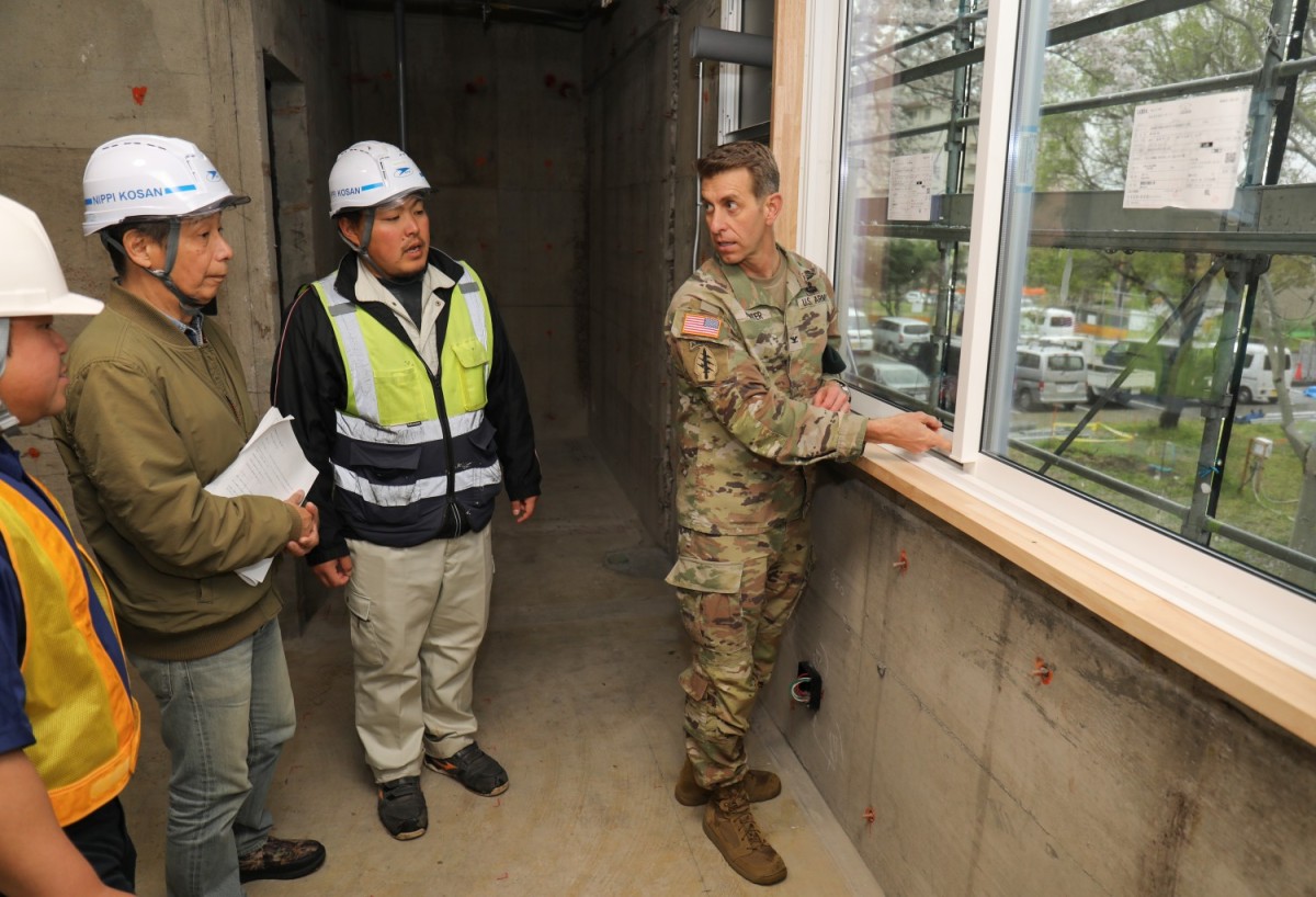 Garrison leaders check progress on Camp Zama housing upgrades | Article ...