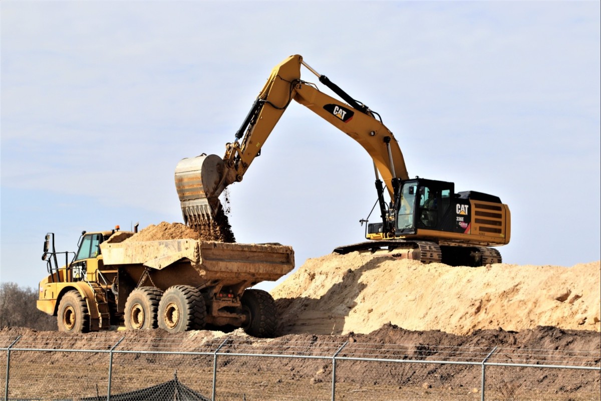 Work underway to install infrastructure for future garrison operations ...