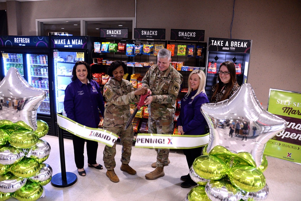 Fort Leavenworth cuts ribbon on barracks micro market | Article | The ...