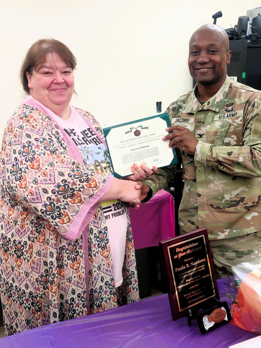Army Civilian Reflects Upon 36 Years of Service at Hamilton | Article ...
