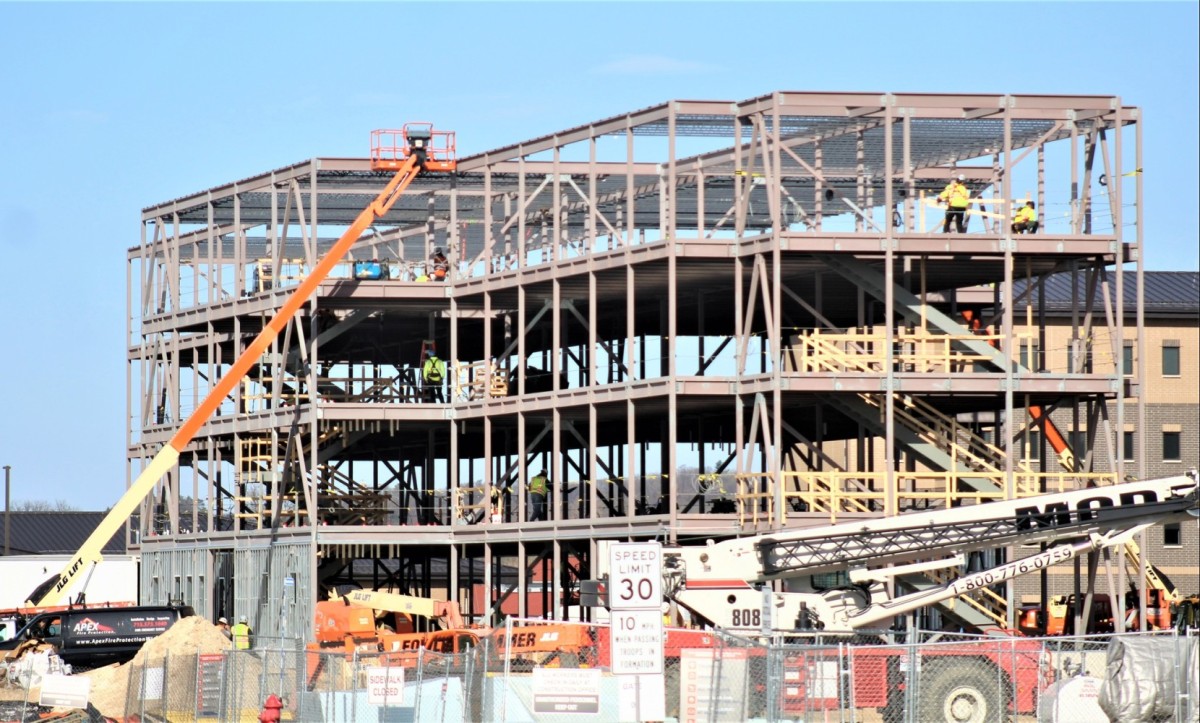 Photo Story: April 2024 barracks construction operations at Fort McCoy ...
